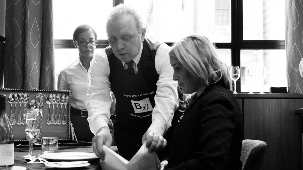 The prestigious British Butler Academy - Bespoke Bureau